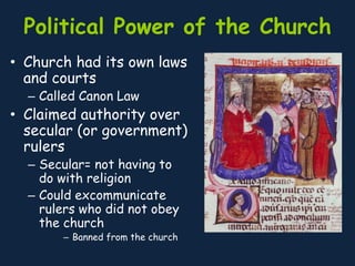 The Middle Ages Part 1 and The Church unifies.ppt