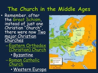 The Middle Ages Part 1 and The Church unifies.ppt
