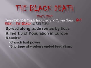 The middle ages powerpoint | PPTX