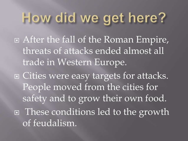 The middle ages powerpoint | PPTX