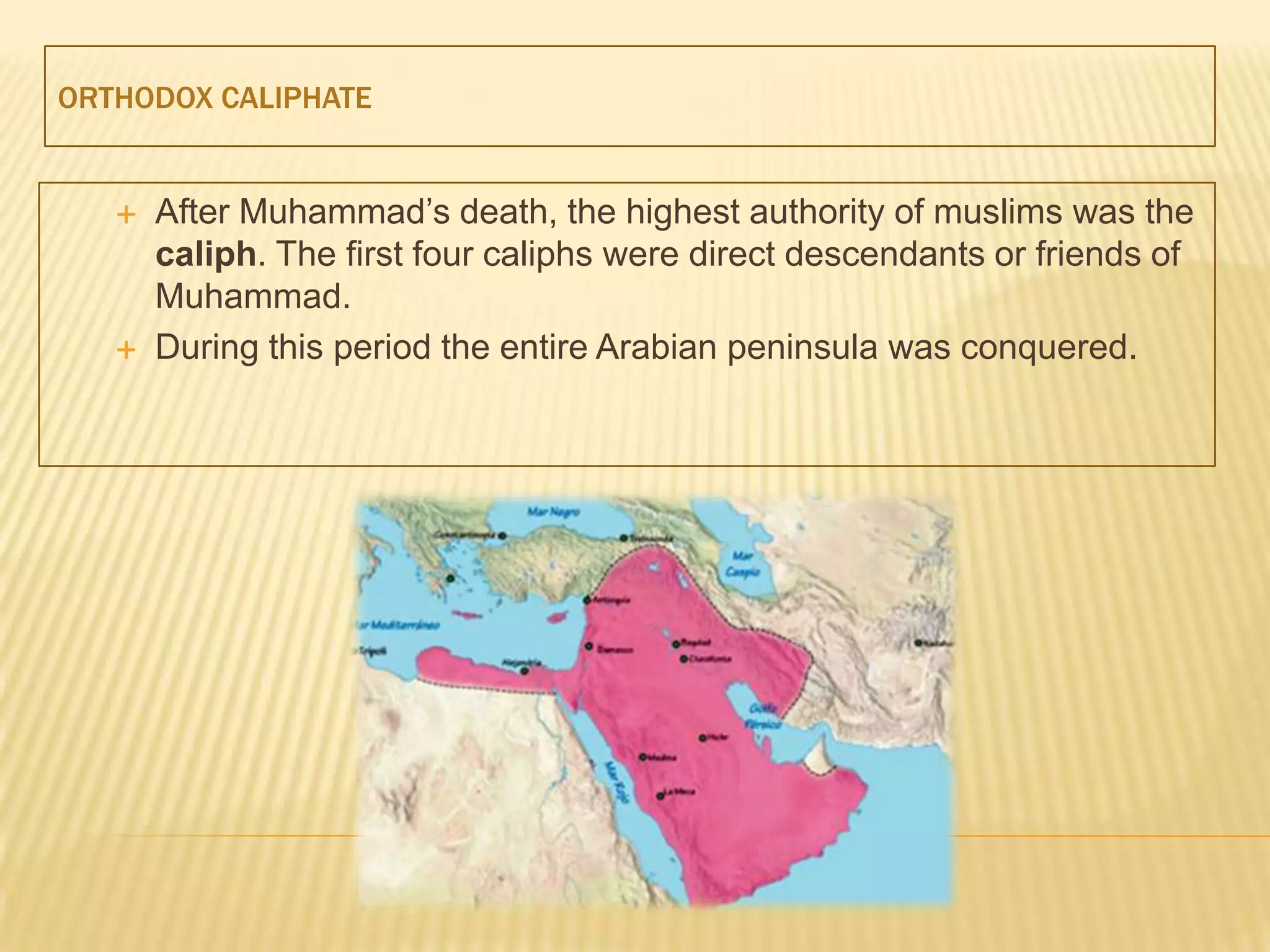 The Middle Ages. The Islamic Empire | PPTX