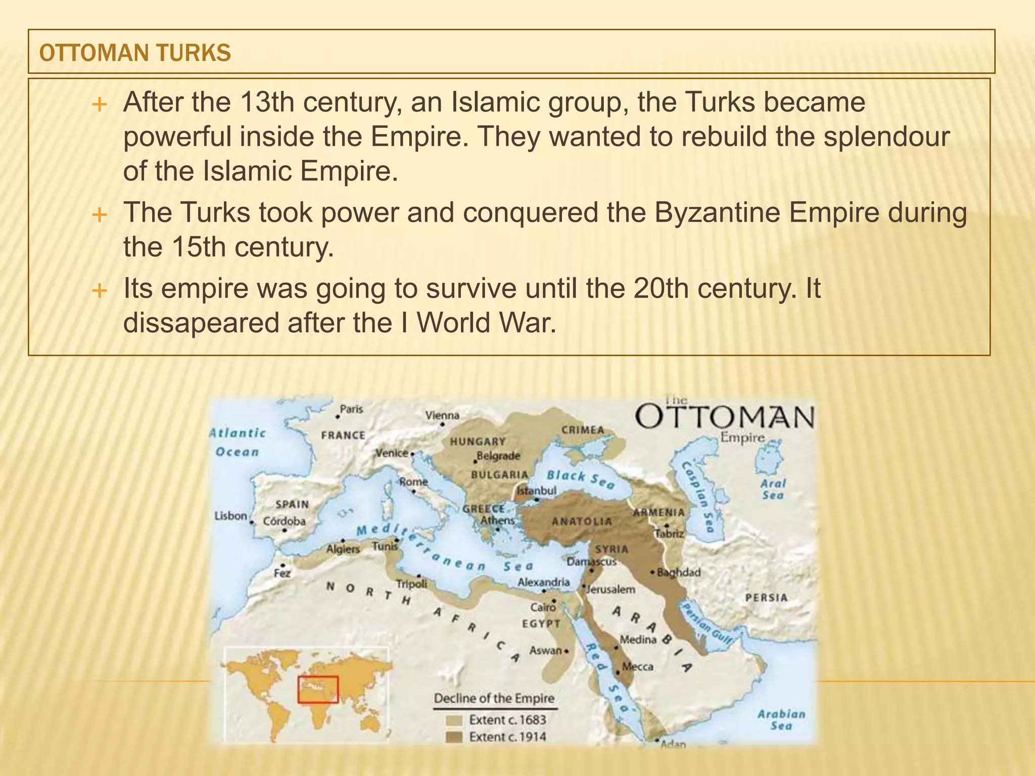 The Middle Ages. The Islamic Empire | PPTX