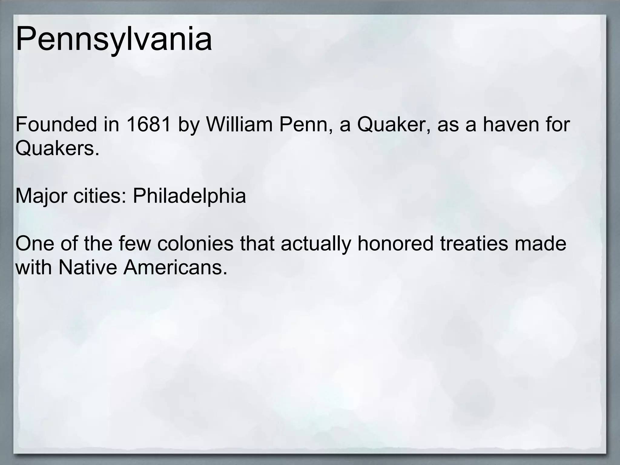 The middle colonies | PPT