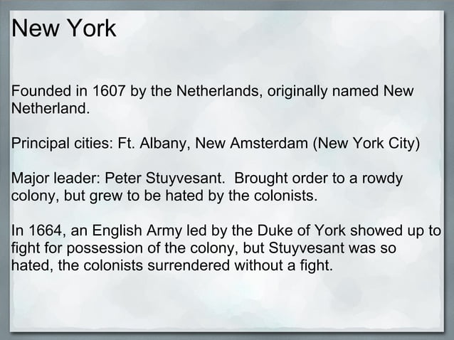 The middle colonies | PPT