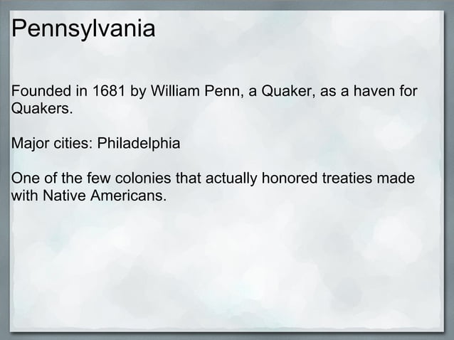 The middle colonies | PPT