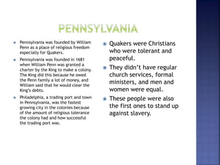 The Middle Colonies | PPT