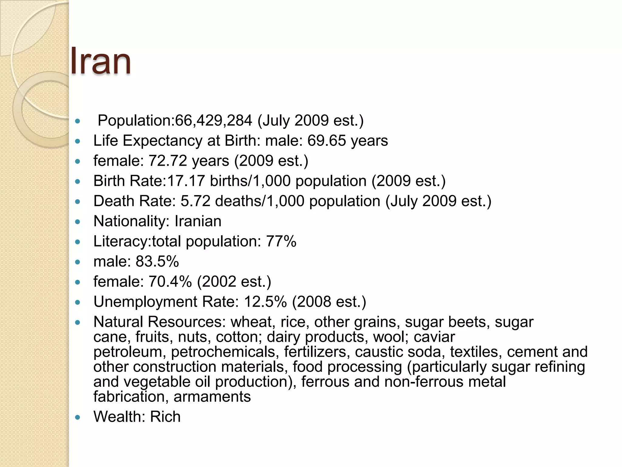 The middle east | PPTX