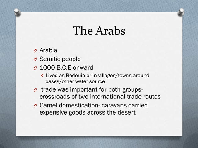 The Middle East- Introduction | PPTX