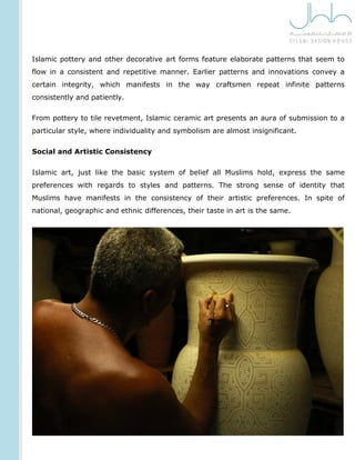 The Middle East in a Cup: Consistency and Anonymity in Islamic Patterns ...