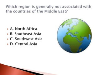 The middle east smartboard assessment | PPT