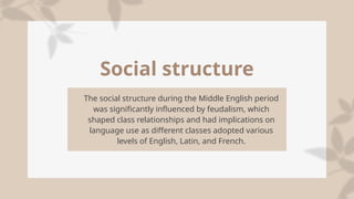 The Middle English Period Bonu.pccccccptx | PPTX