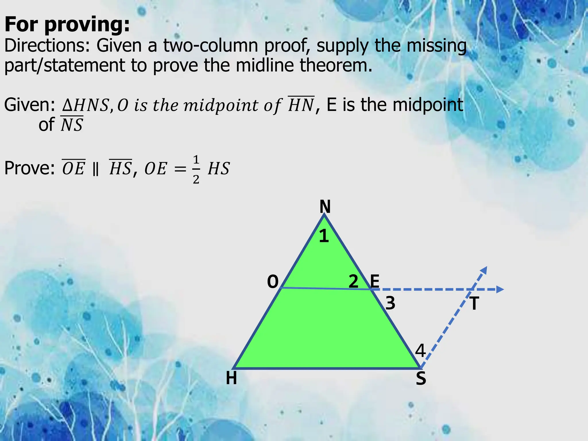 THE MIDLINE THEOREM-.pptx GRADE 9 MATHEMATICS THIRD QUARTER | PPTX