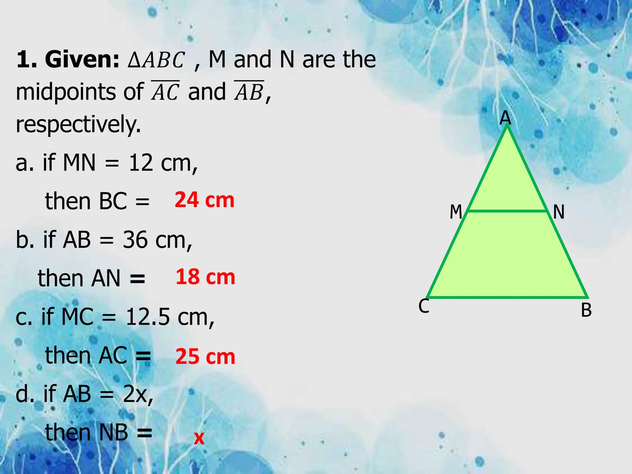 THE MIDLINE THEOREM-.pptx GRADE 9 MATHEMATICS THIRD QUARTER | PPTX