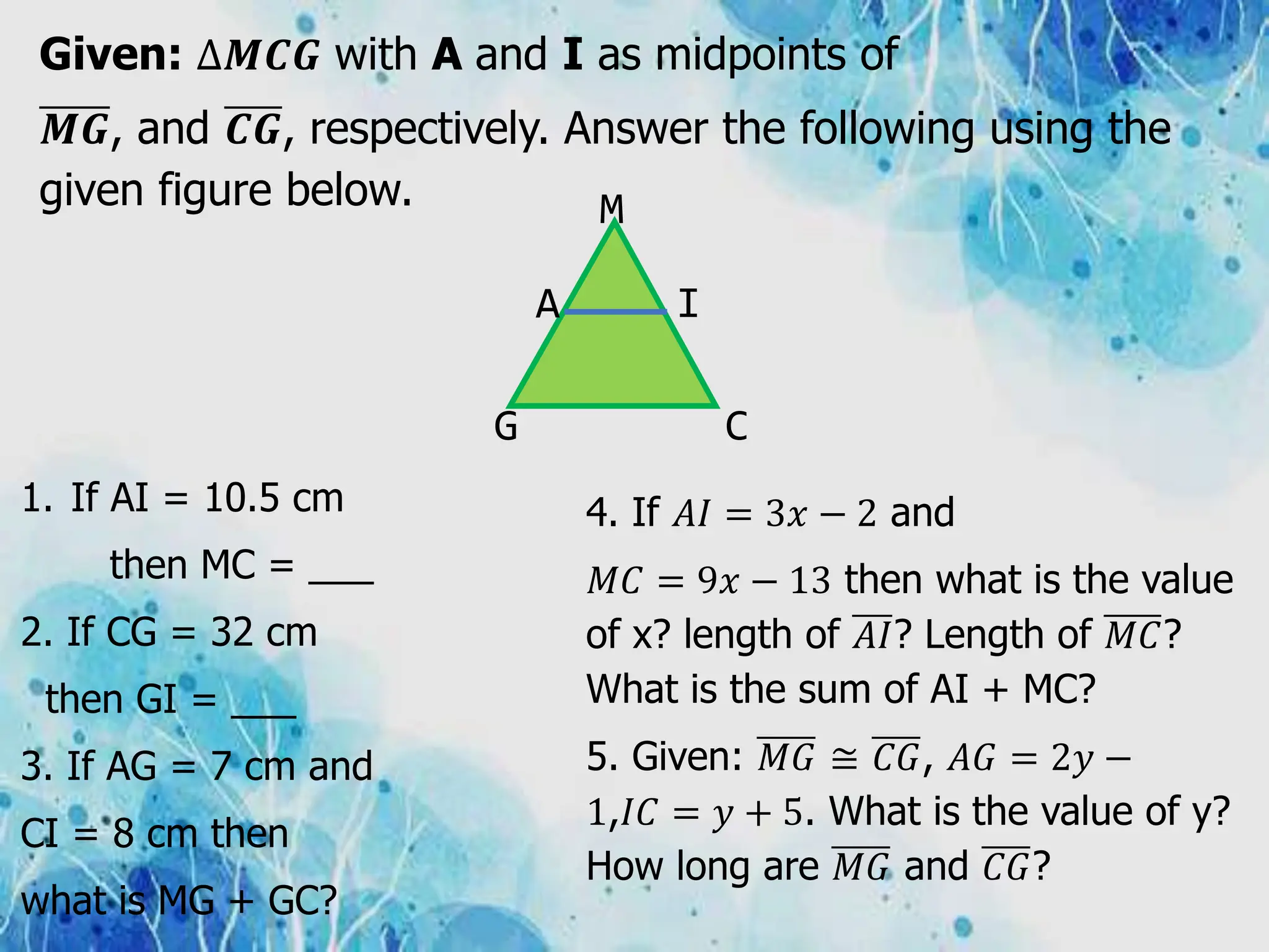 THE MIDLINE THEOREM-.pptx GRADE 9 MATHEMATICS THIRD QUARTER | PPTX