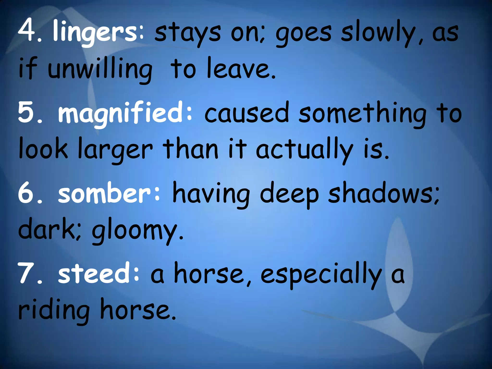 The midnight ride vocabulary lesson | PPTX