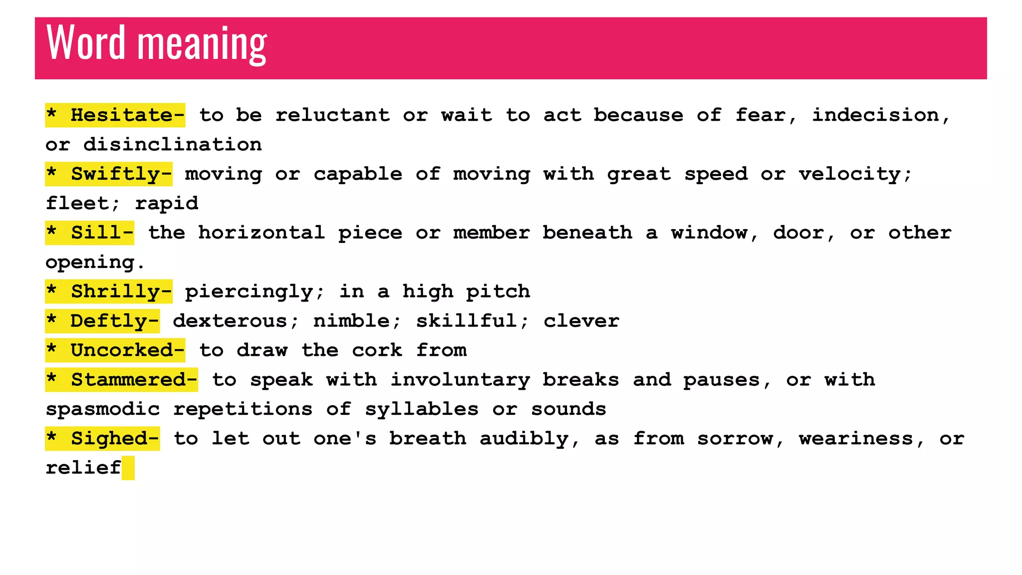 The midnight visitor | PPTX