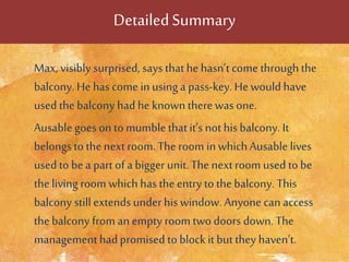 The Midnight Visitor | PPTX