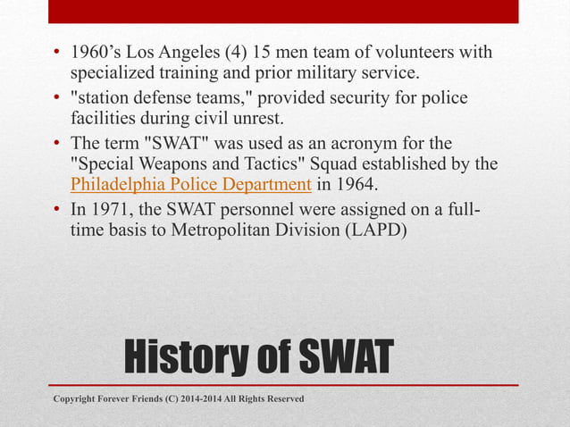 The militarization of police | PPTX