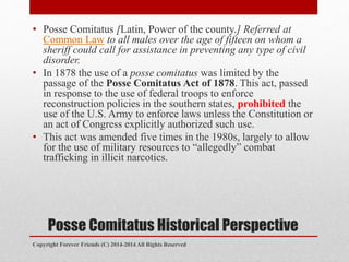 The militarization of police | PPTX