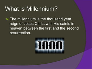 The Millennium and the End of Sin (A Doctrine of Seventh-day Adventist ...