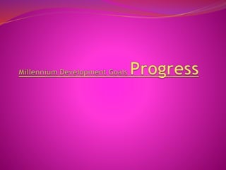 The millennium development_goals | PPT
