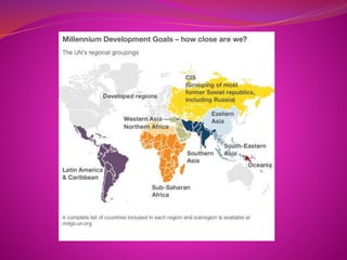 The millennium development_goals | PPT