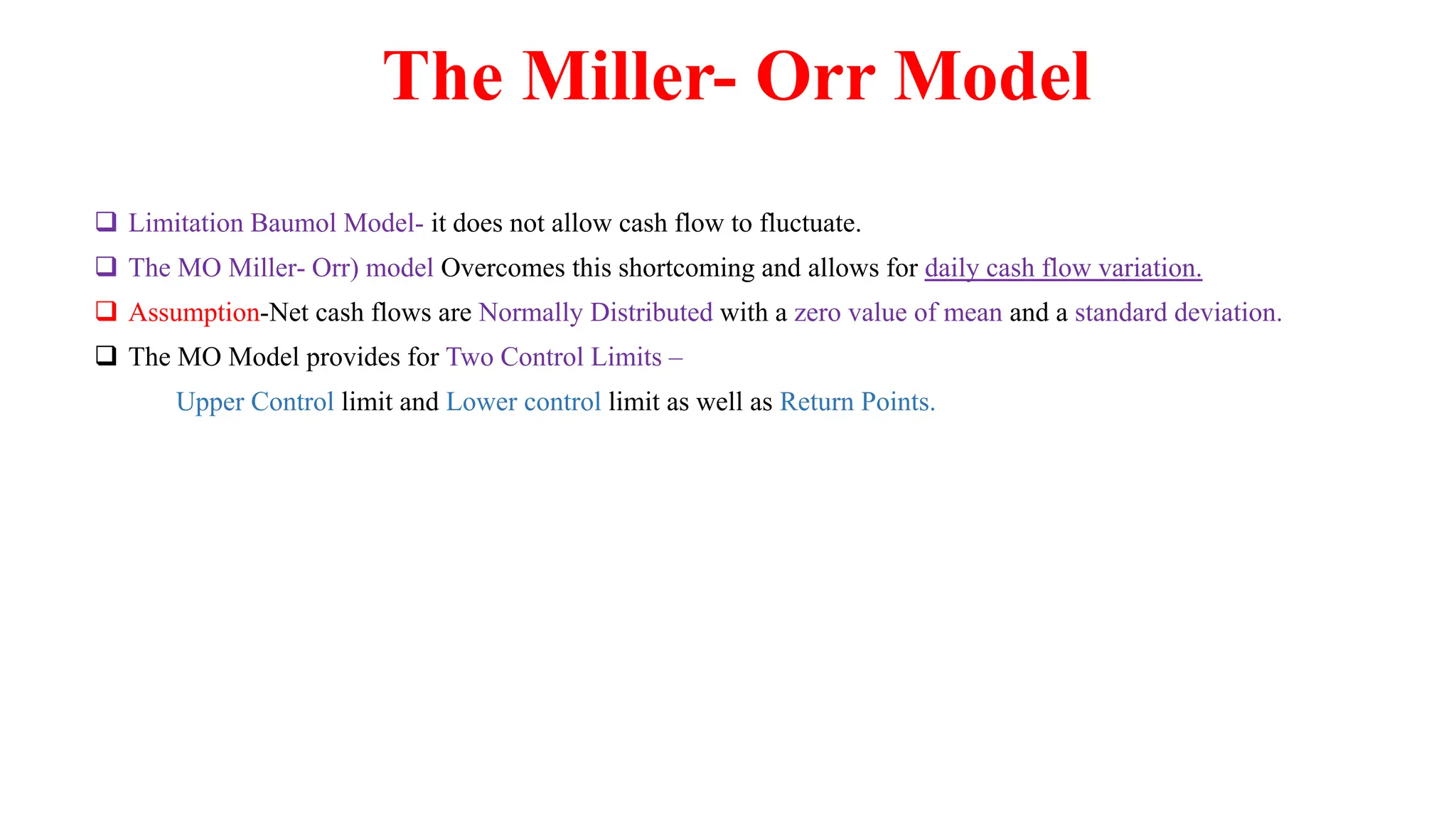 The Miller- Orr Model.pptx