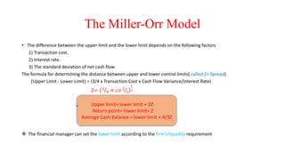 The Miller- Orr Model.pptx