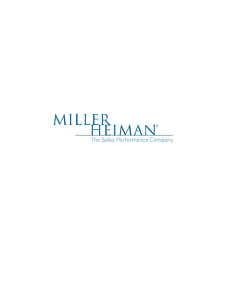 The miller heiman prospecting guide - best practices | PDF