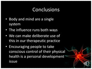 The Mind-Body link | PPT