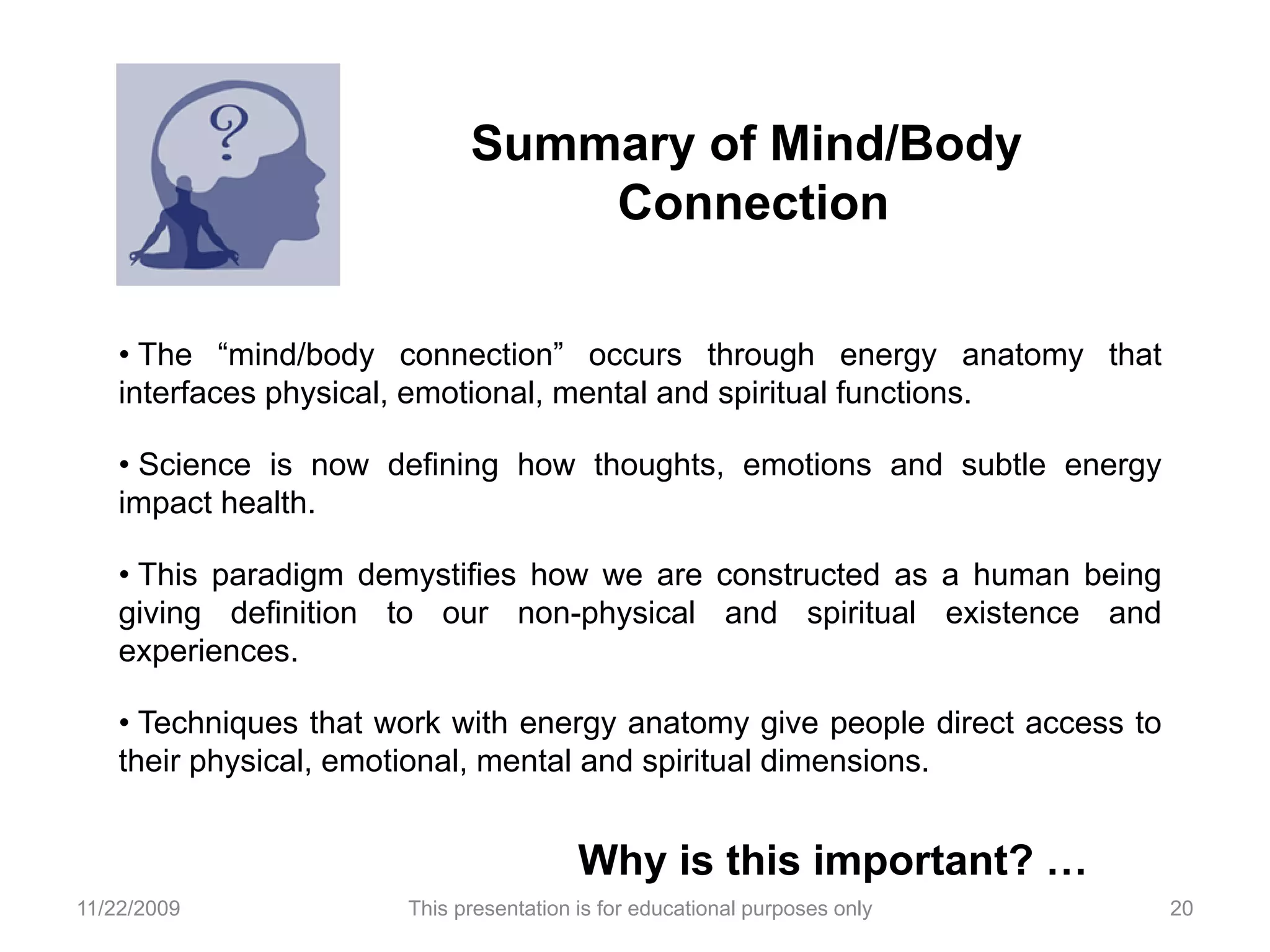 The Mind Body Connection How Does It Really Work | PDF