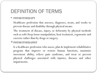 THE MIND OF A PHYSIOTHERAPIST IN HEALTHCARE.pptx