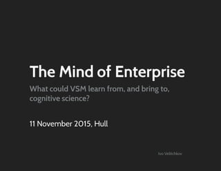 The Mind of Enterprise | PPT
