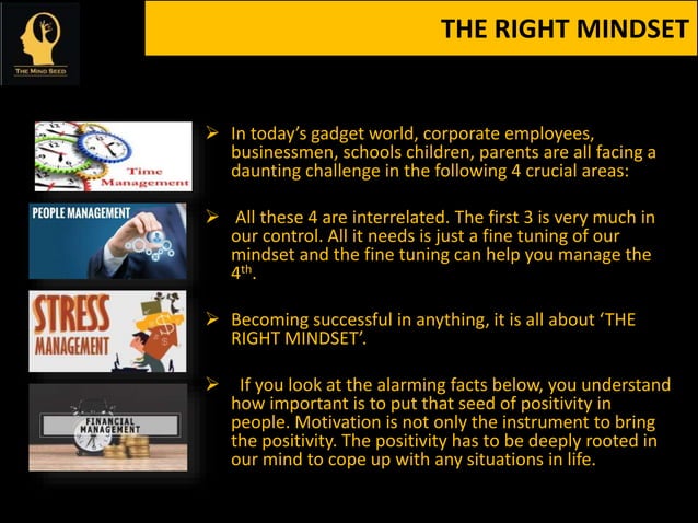 The mind seed profile PP | PPT