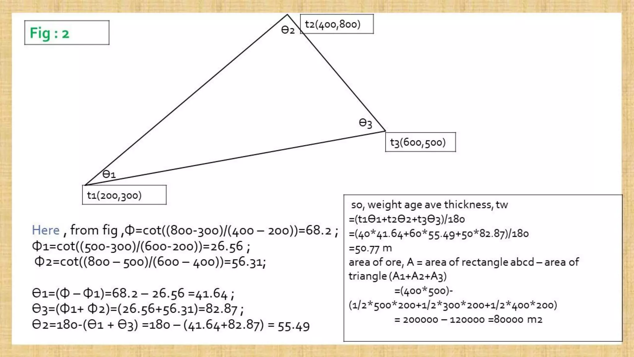 The mineral reserves & reserves estimation using triangular methods | PDF