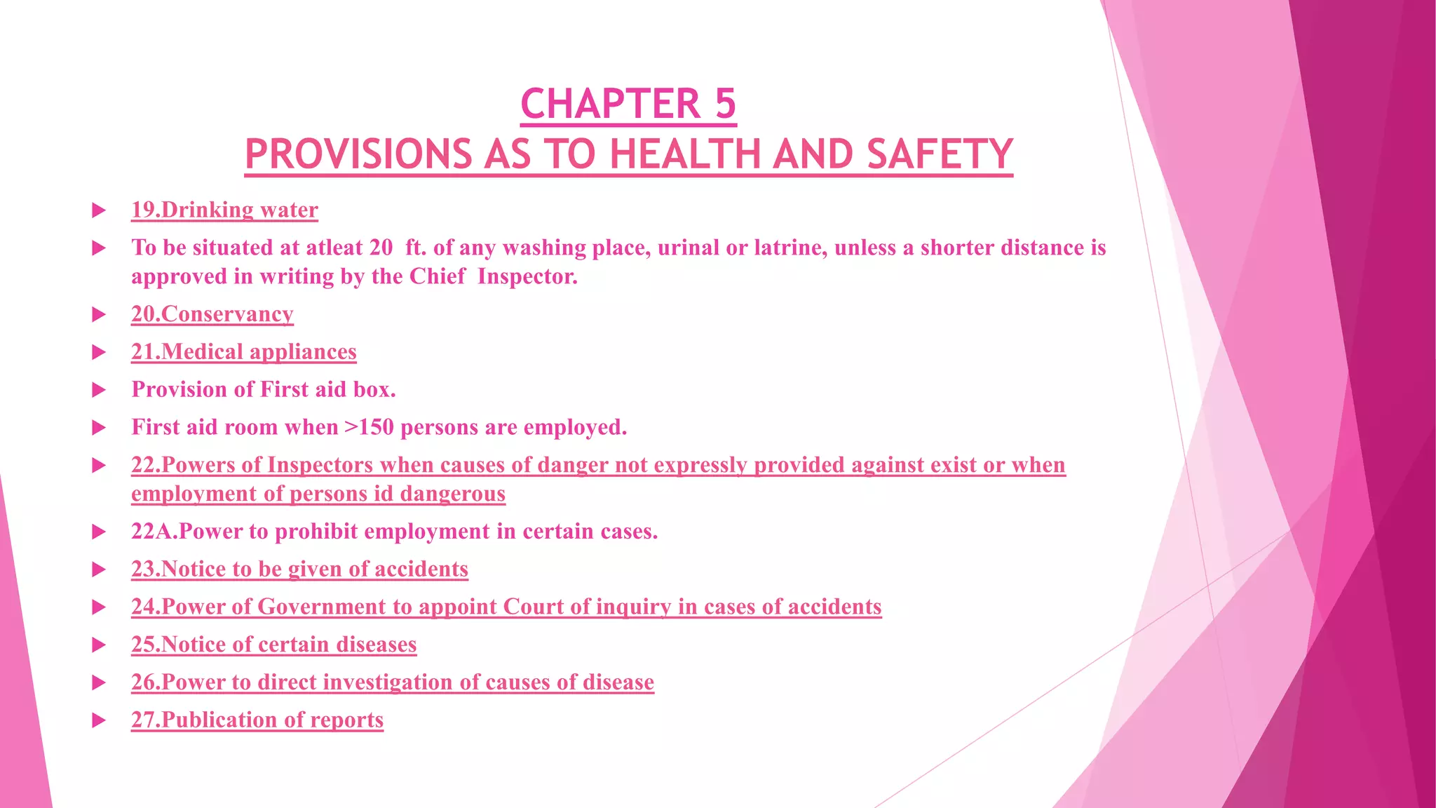 The Mines Act,1952 ppt | PPTX