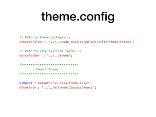 Theming Volto | PDF | Web Development | Internet