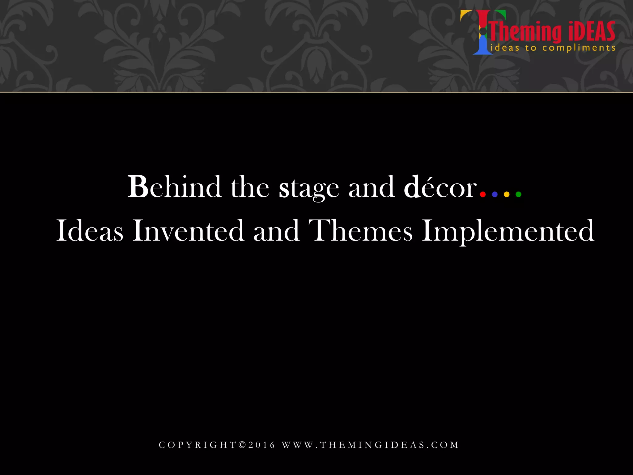 Theming Ideas - Corporate Profile | PDF