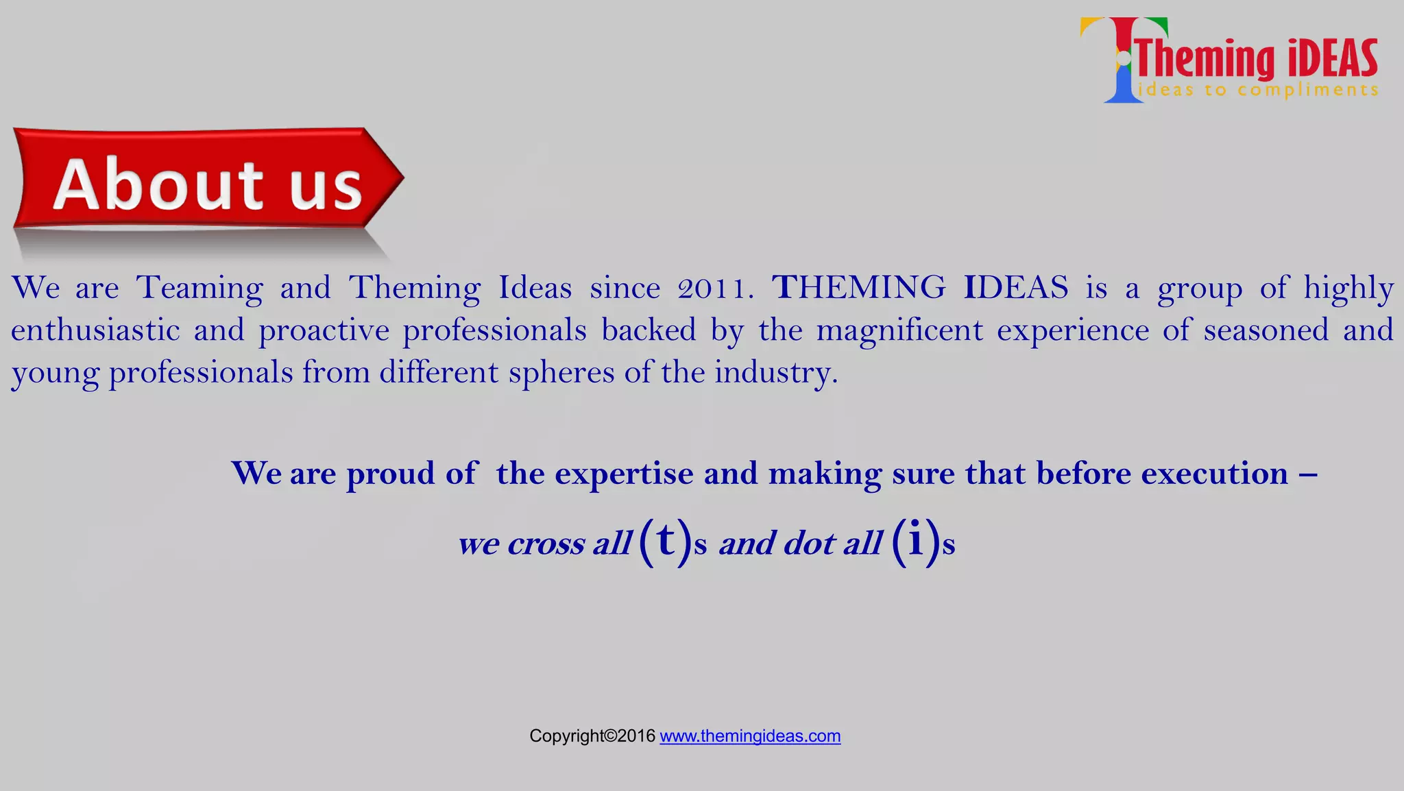 Theming ideas profile latest | PDF