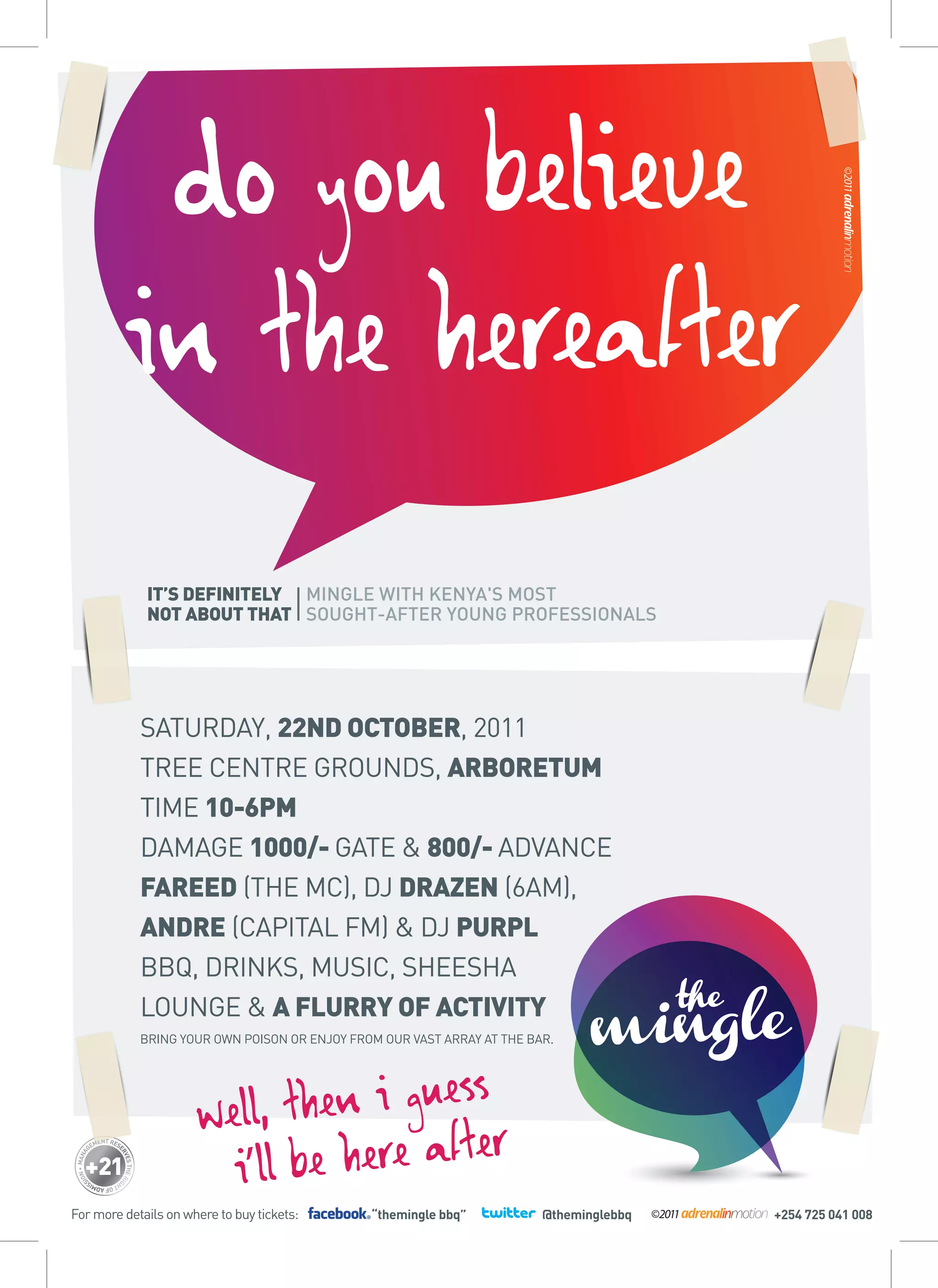 The Mingle Event Poster | PDF
