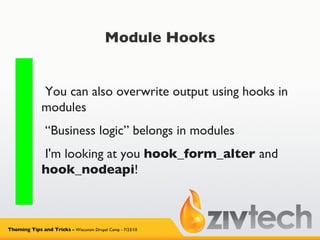 Theming tips and tricks | PPT