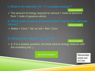 The mini definitive chemistry guide | PPTX | Chemistry | Science