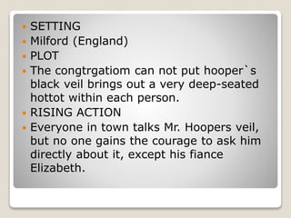 The Minister´s Black Veil | PPT