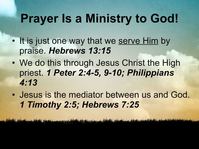 The ministry of_intercession | PPT | Christianity | Religion & Spirituality