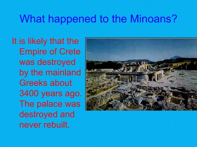 The Minoans of Ancient Crete | PPT