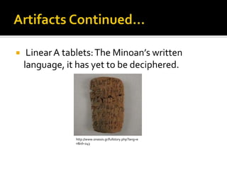 The minoans (day 1) | PPTX