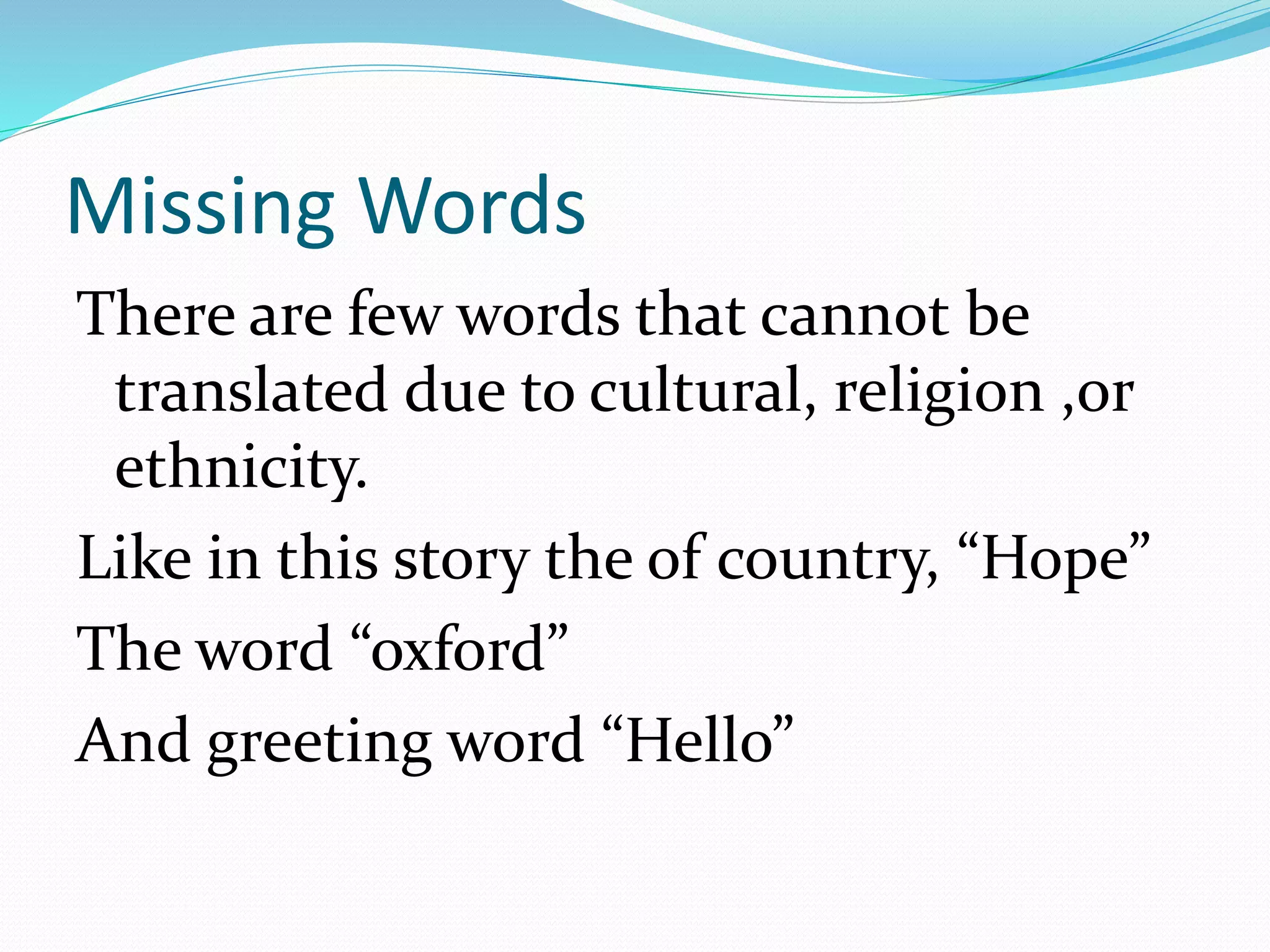 The minor matter of fate | PPTX