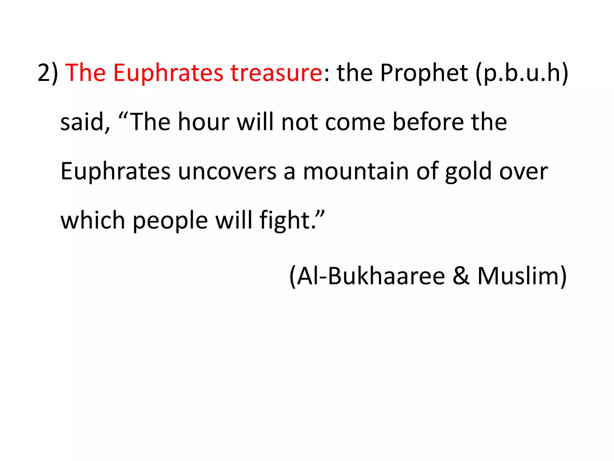 The minor signs of the day of judgement | PPSX