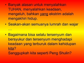 The Miracle Man | PPT