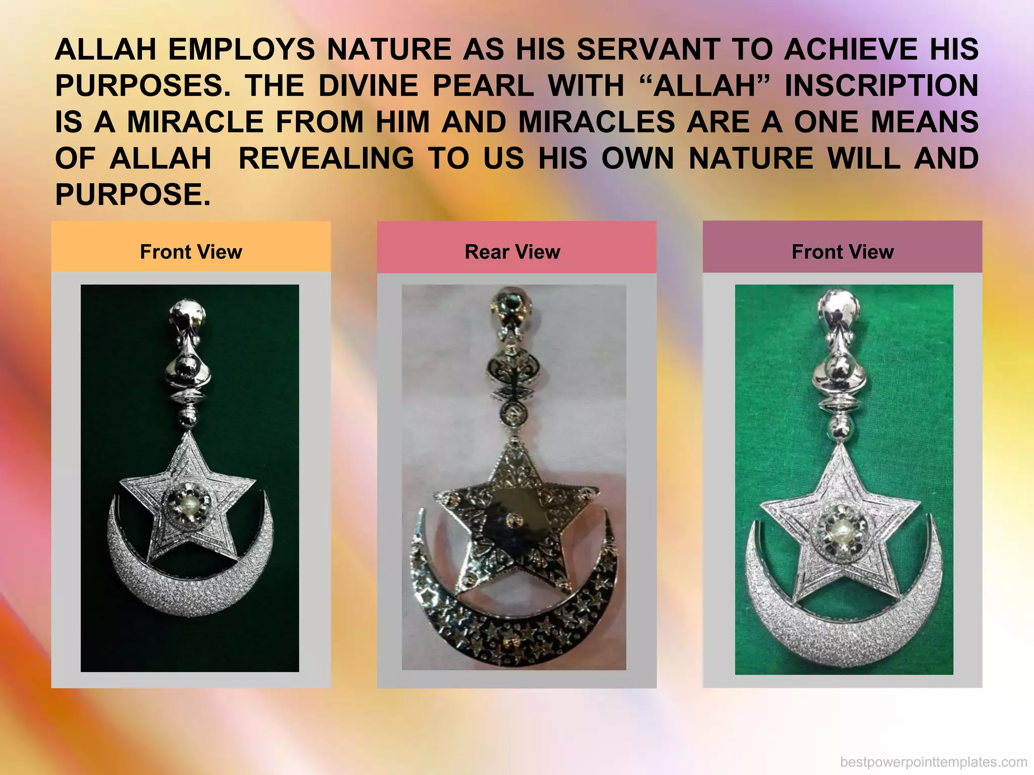 The miracle of allah pearl | PPSX